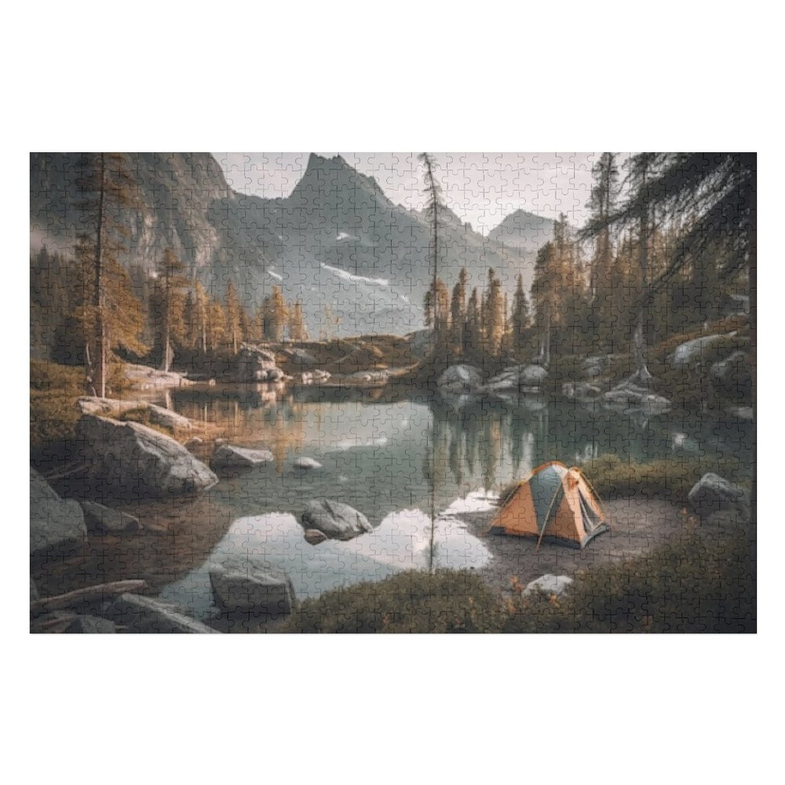 Puzzles for Adults 1000 Pieces - Travel Remote Mountain Landscapes ...