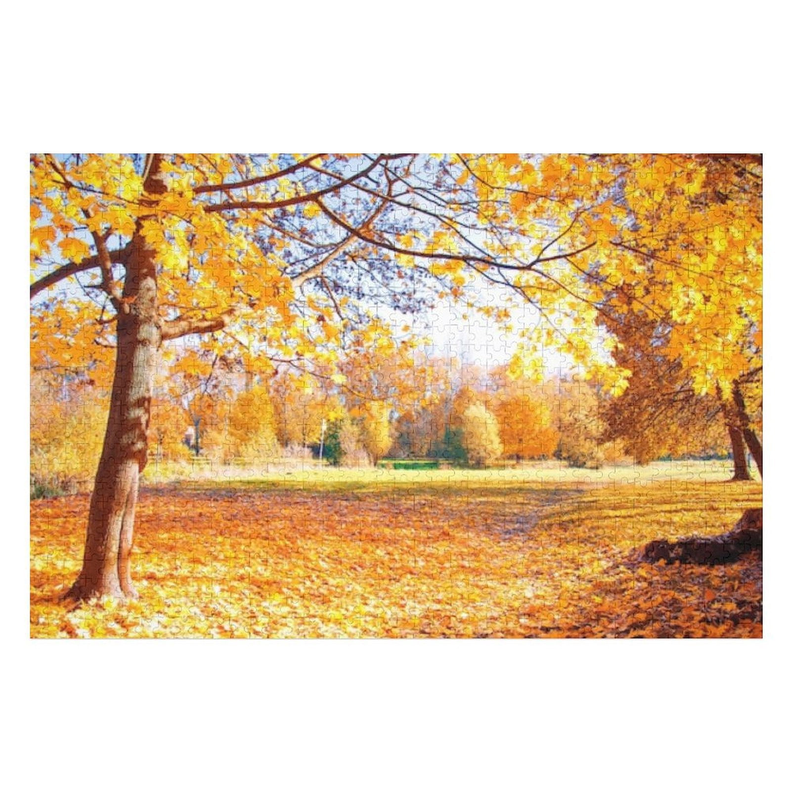 Puzzles for Adults 300 Pieces - Autumn Scenery Perfect Interlocking ...