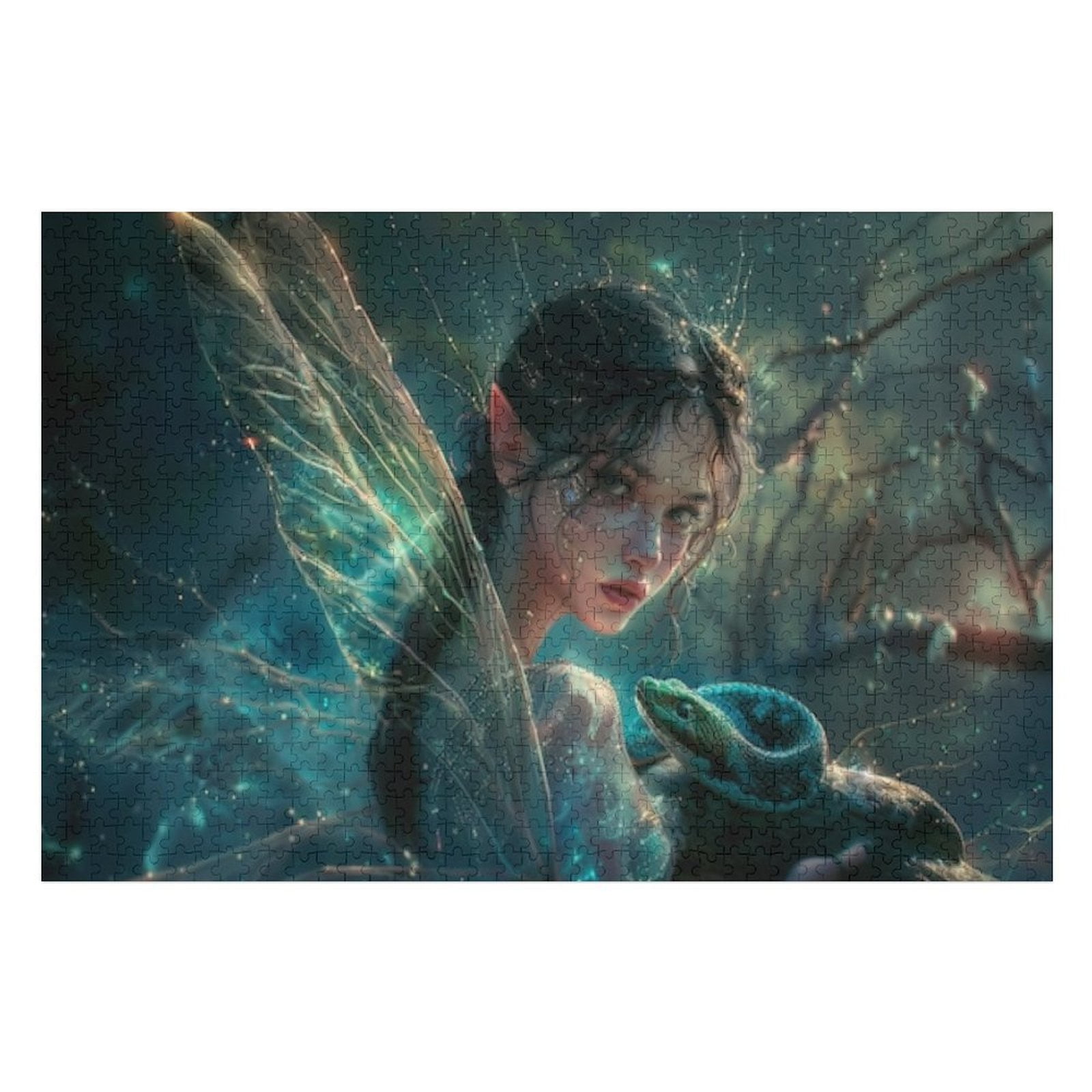 Puzzles for Adults 300 Pieces - Magical Fairy Funny Puzzle Unique ...