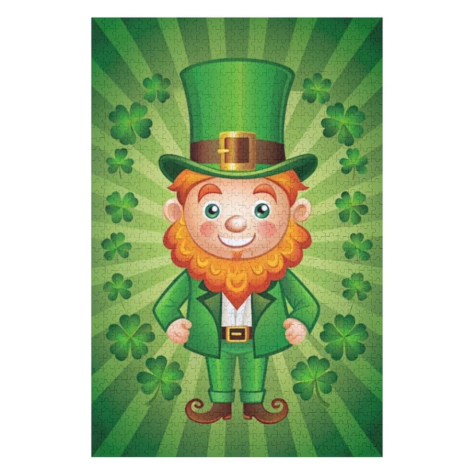 Puzzles for Adults 300 Pieces - Patrick'S Day Funny Puzzles Poster ...