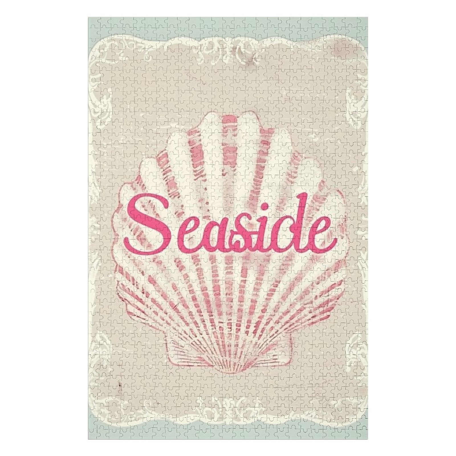 Puzzles for Adults 300 Pieces - Seashell Seasaid Stress Relief Puzzle ...