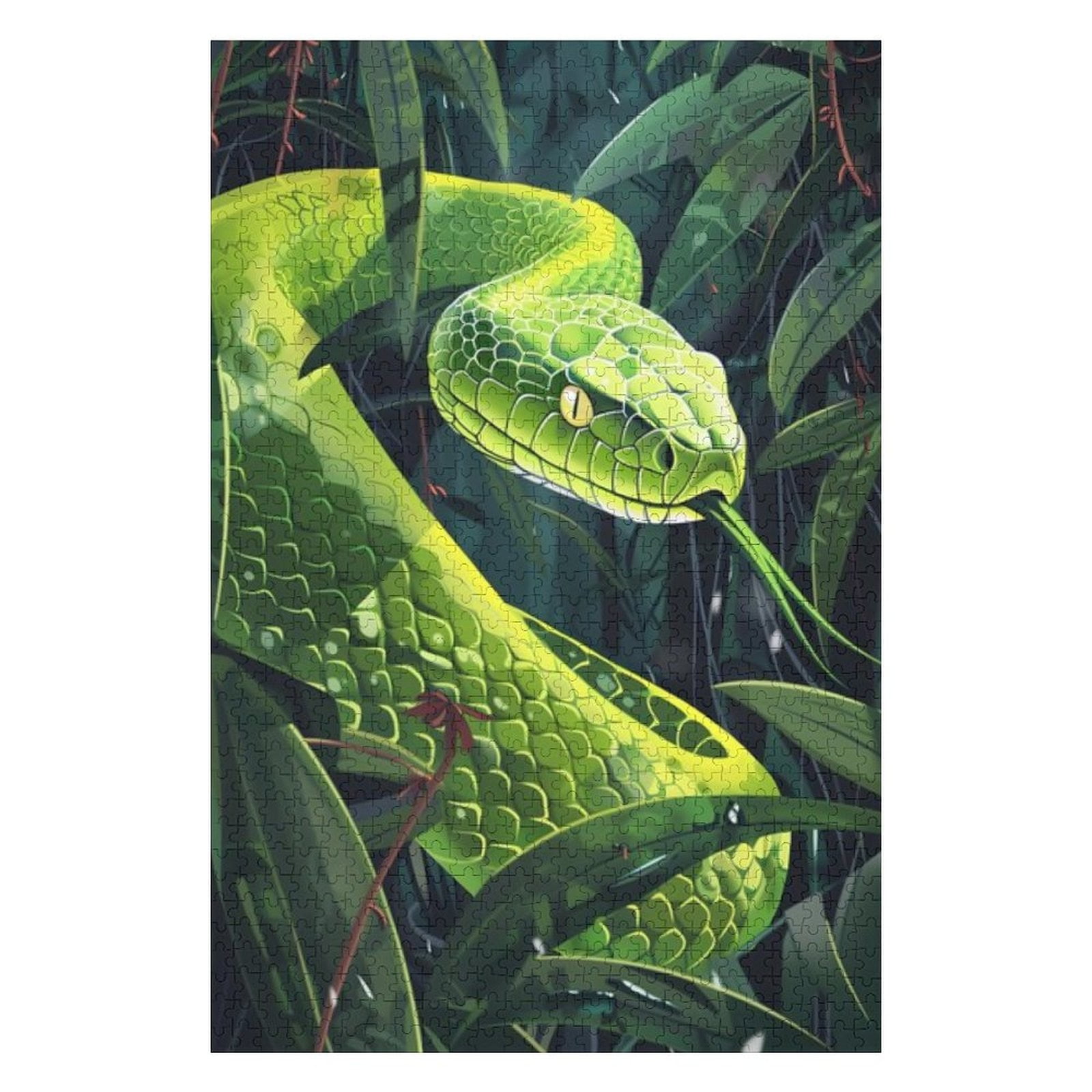 Puzzles for Adults 300 Pieces - Snake Challenging Gift for Puzzle ...
