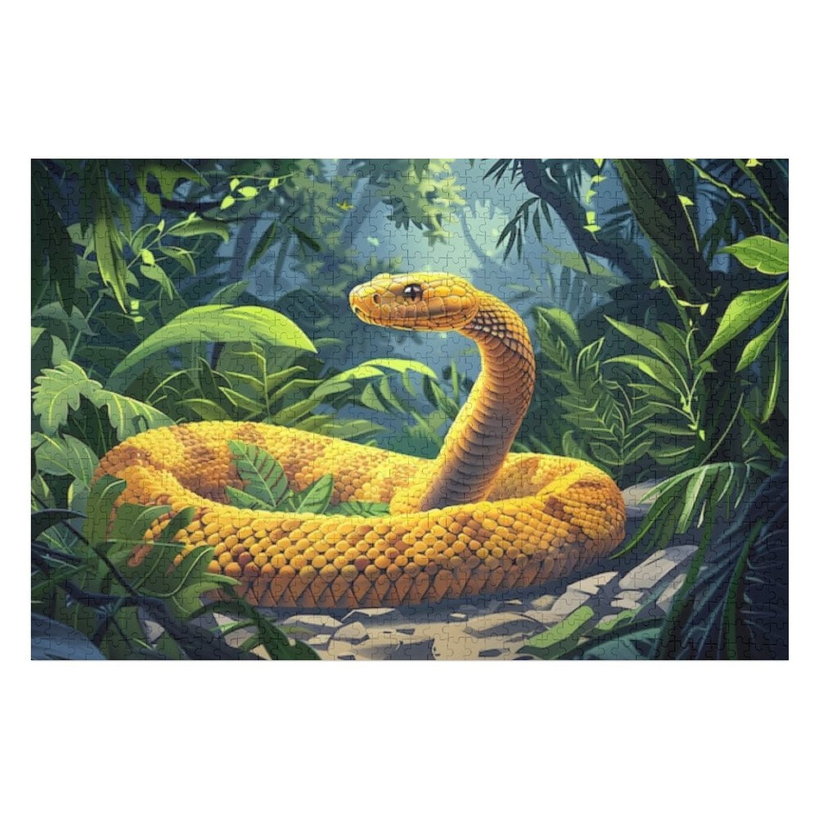 Puzzles for Adults 300 Pieces - Snake Funny Jigsaw Puzzles Learning ...