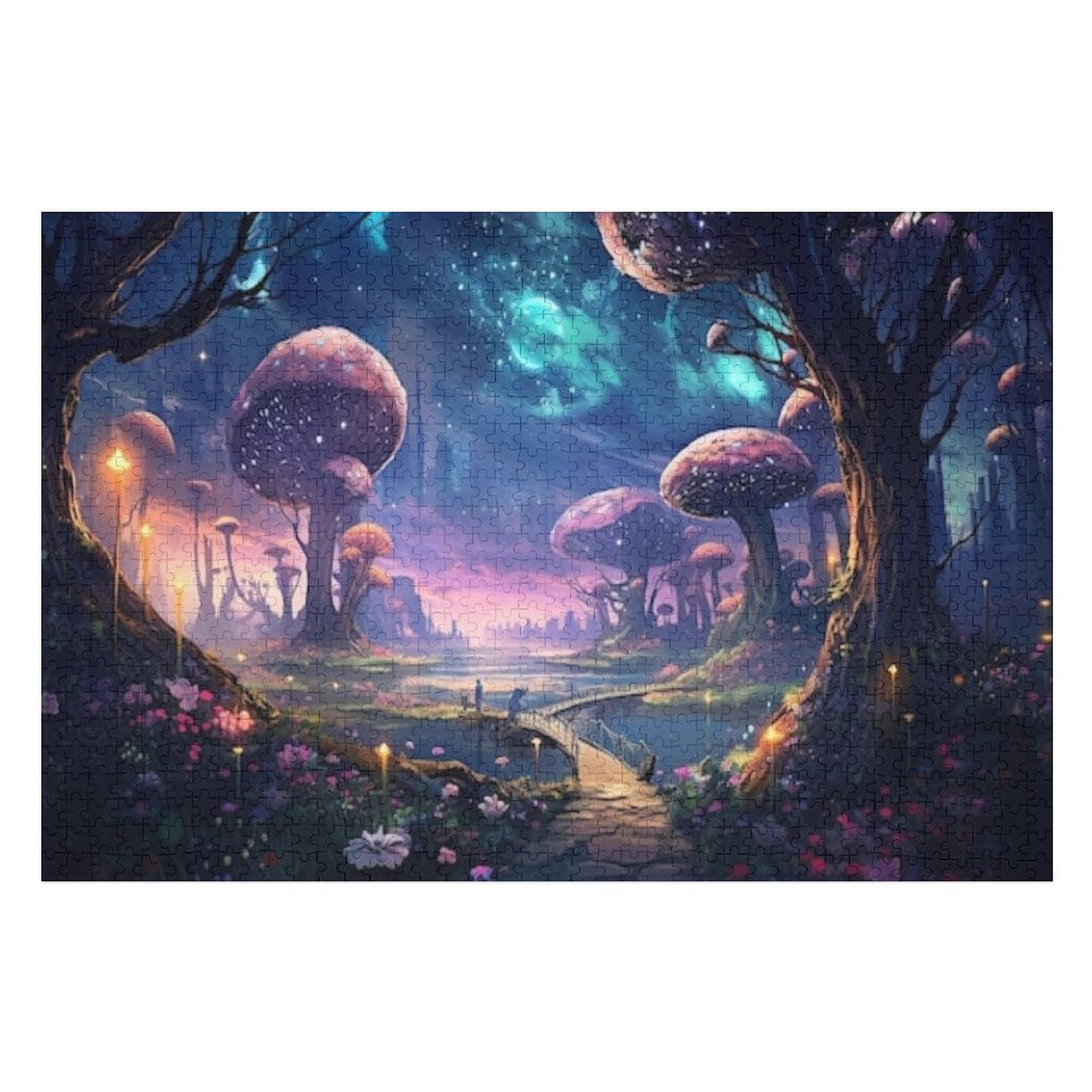 Puzzles for Adults 500 Pieces - Fairyland Funny Puzzles Poster Family ...