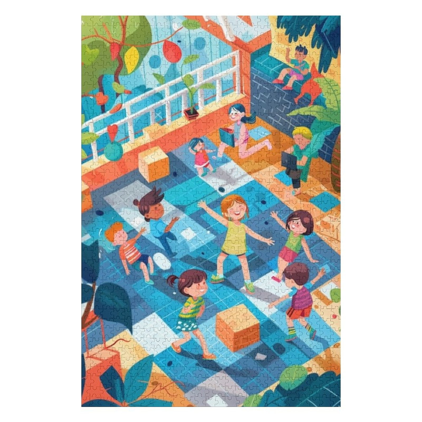 Puzzles for Adults 500 Pieces - Kids Playing Best Challenging Puzzles ...