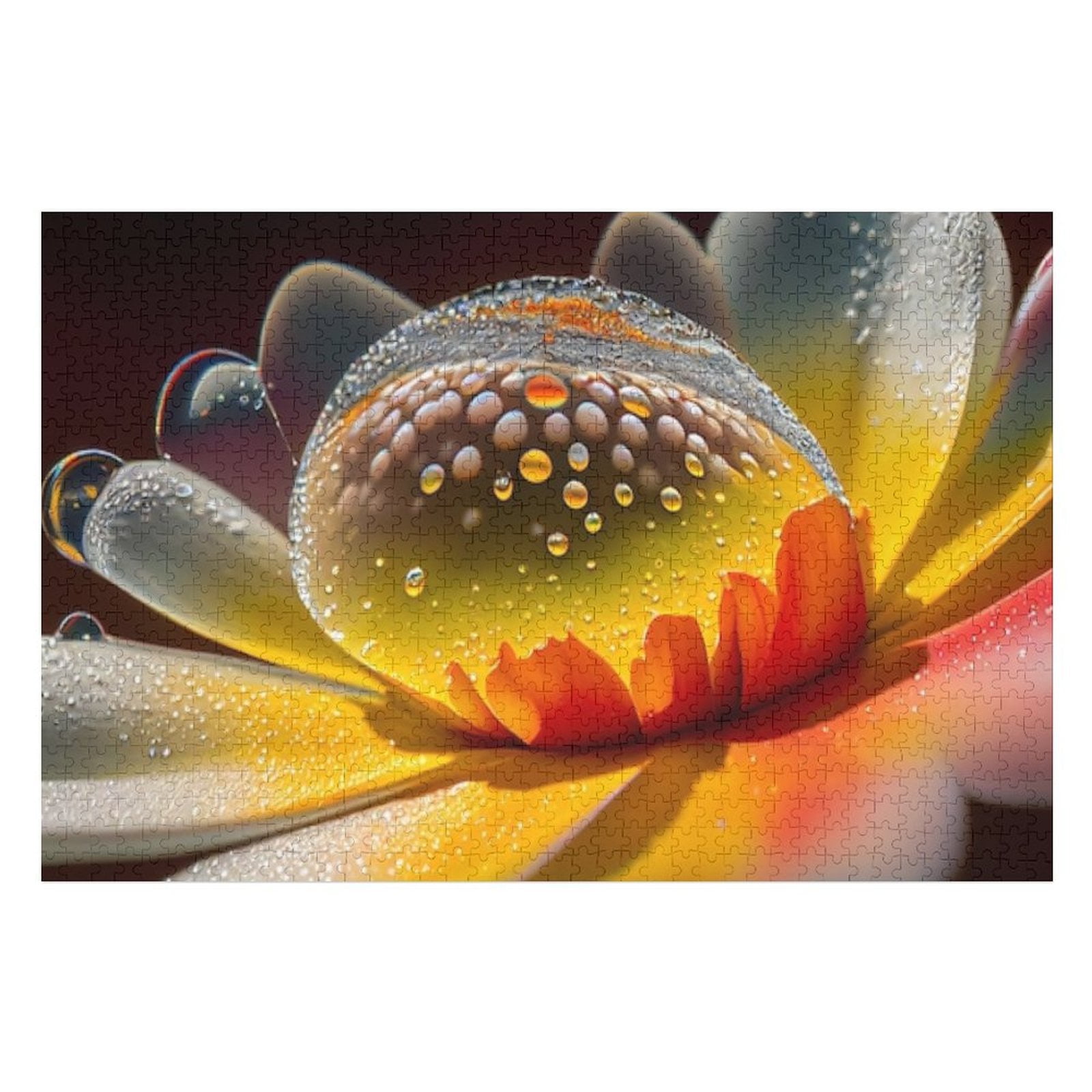 Puzzles for Adults 500 Pieces - Nature Beauty Full Display Vibrant ...