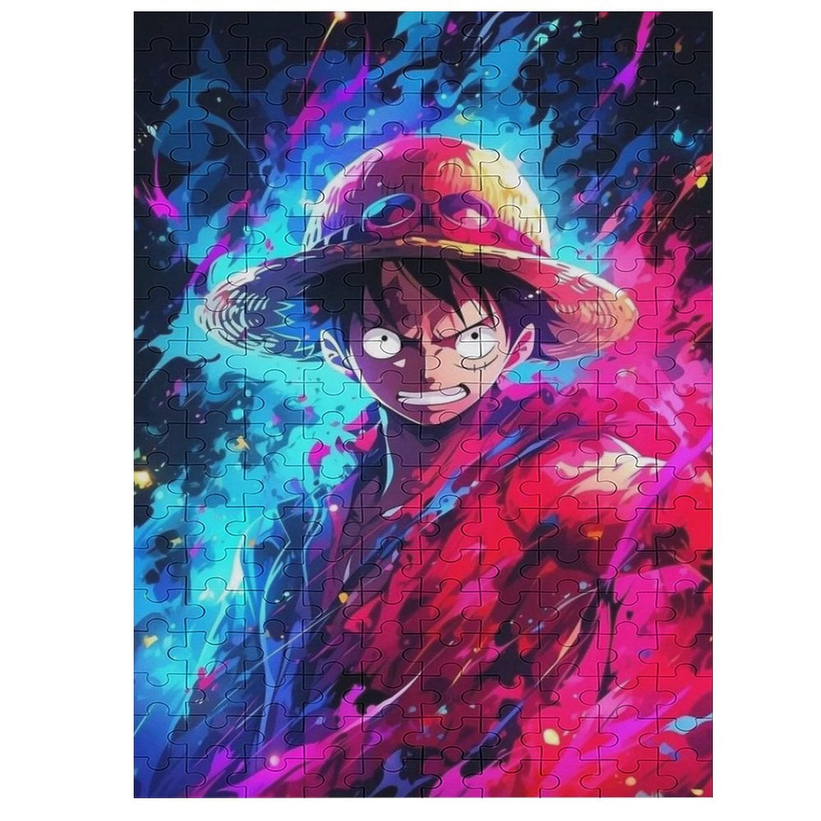 Puzzles for Kids Ages 6-16 – One Piece Luffy 200 PCS Jigsaw Puzzle for ...