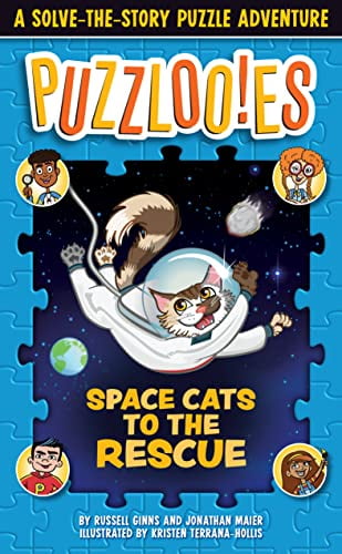 Pre-Owned Puzzloonies! Space Cats to the Rescue: A Solve-the-Story Puzzle Adventure (Puzzlooies ...