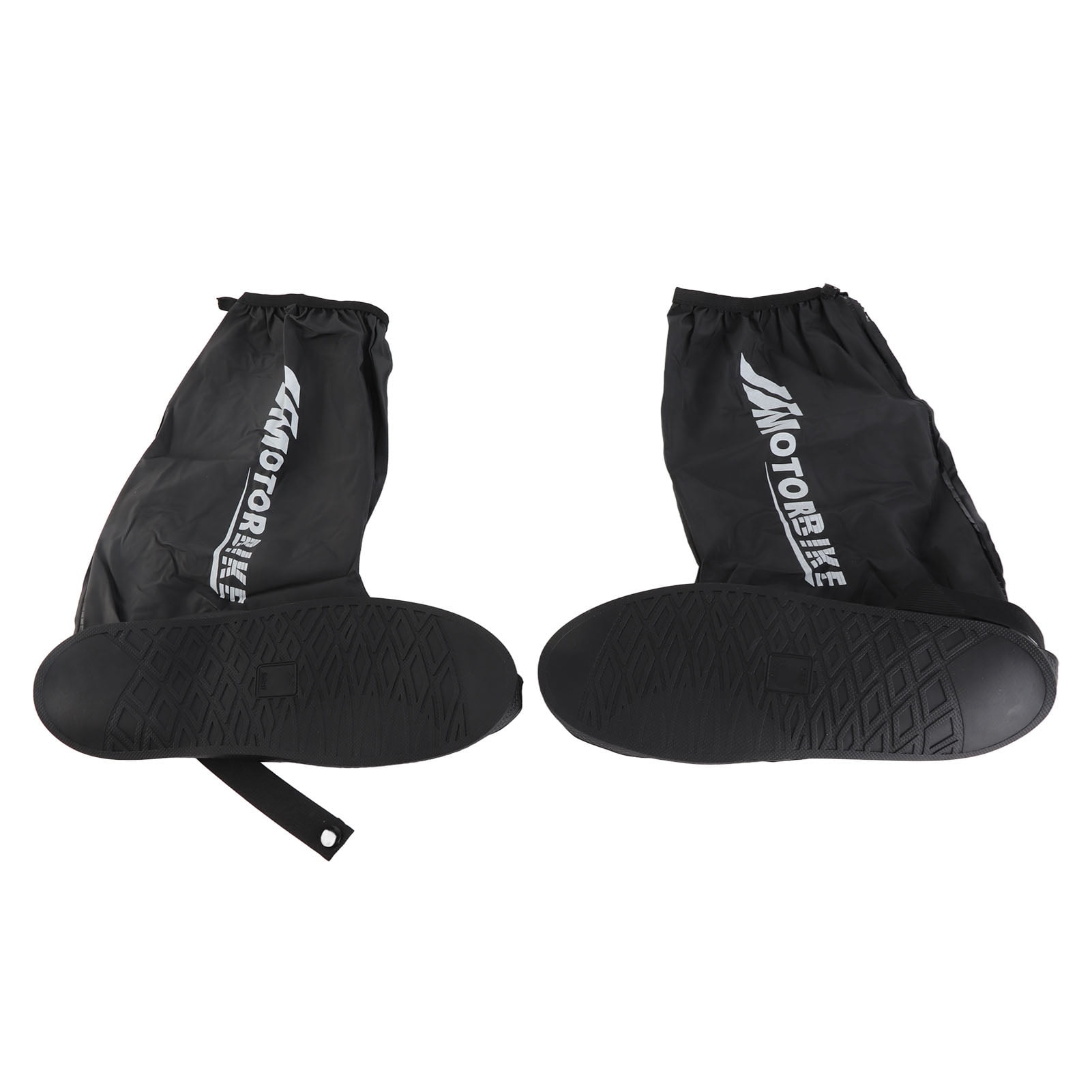 Pvc 1 Pair Rain Shoe Covers PVC Foldable Water Resisting High Tube Rain ...