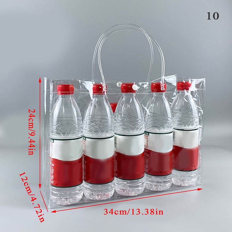 Pvc Anti-Leakage Ice Bag Transparent Pvc Multifunction Hand Carry Bag ...