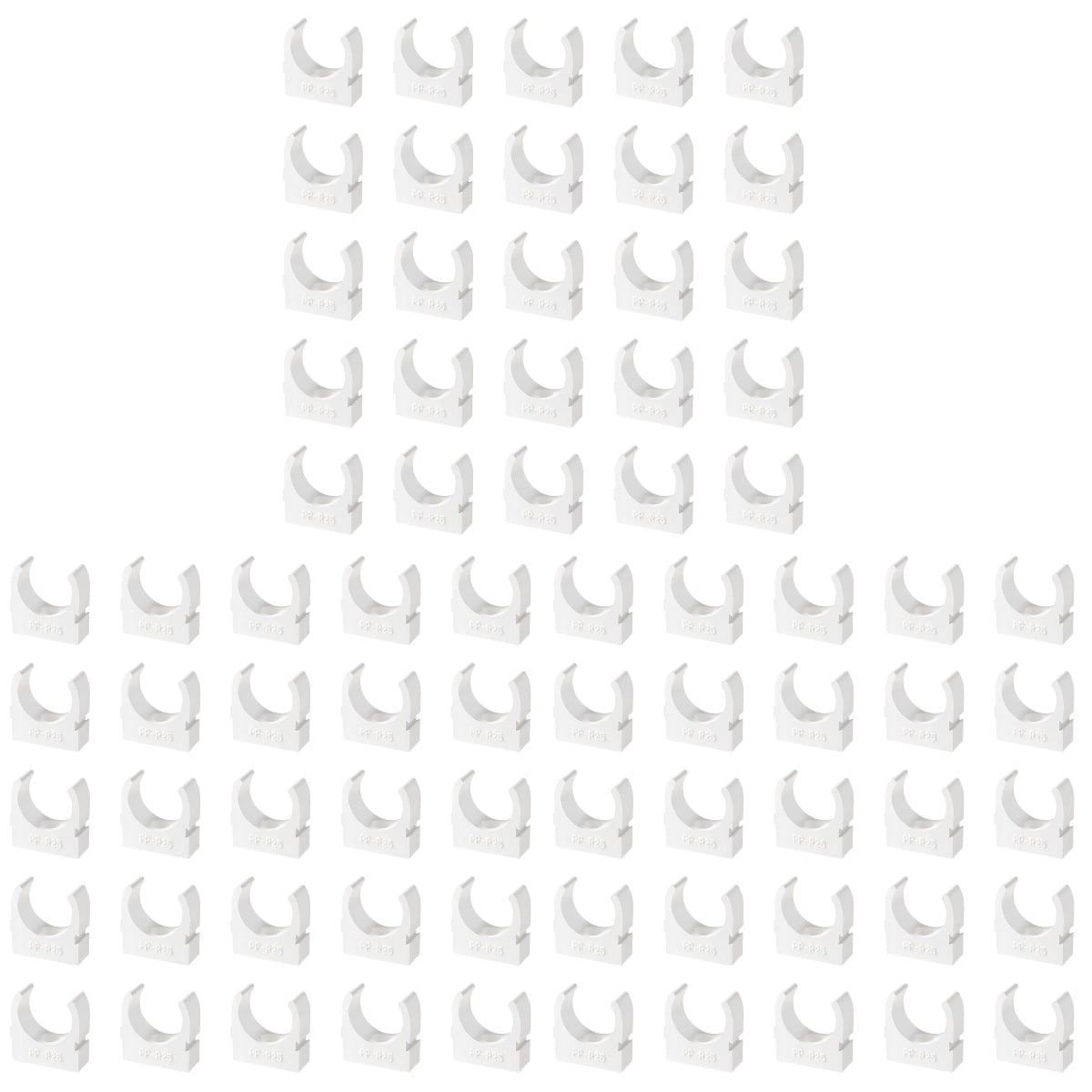 Pvc Clips 1 Inch Stainless Steel Clamp Hose Band Pipe Holders Electric ...