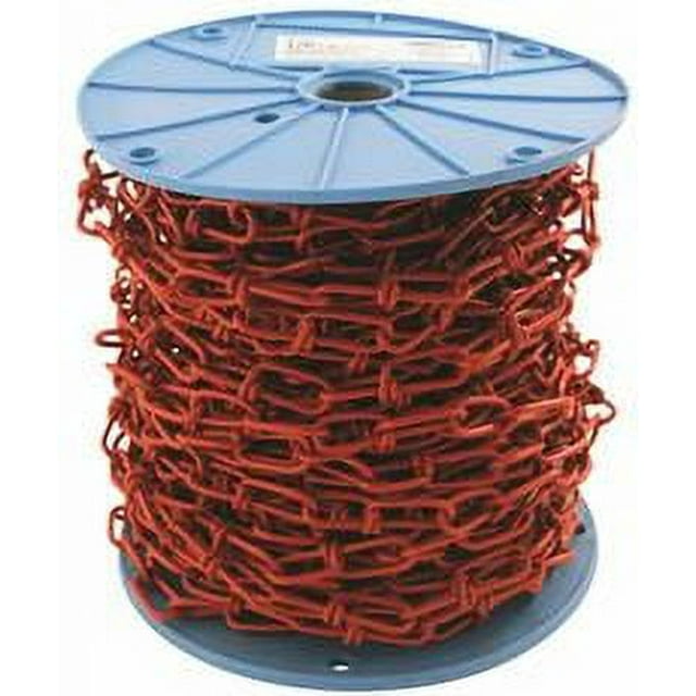 Pvc Coated Tenso Chain, Red, 1/0 X 98 Ft. - Walmart.com