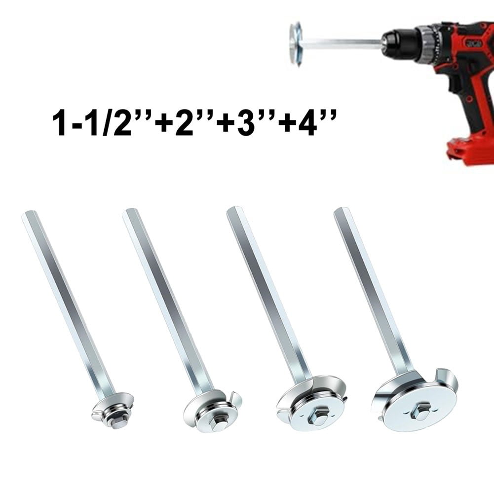 PVC Fitting Saver Set 4-Piece Pipe Reamer for Quick Plumbing Repairs ...