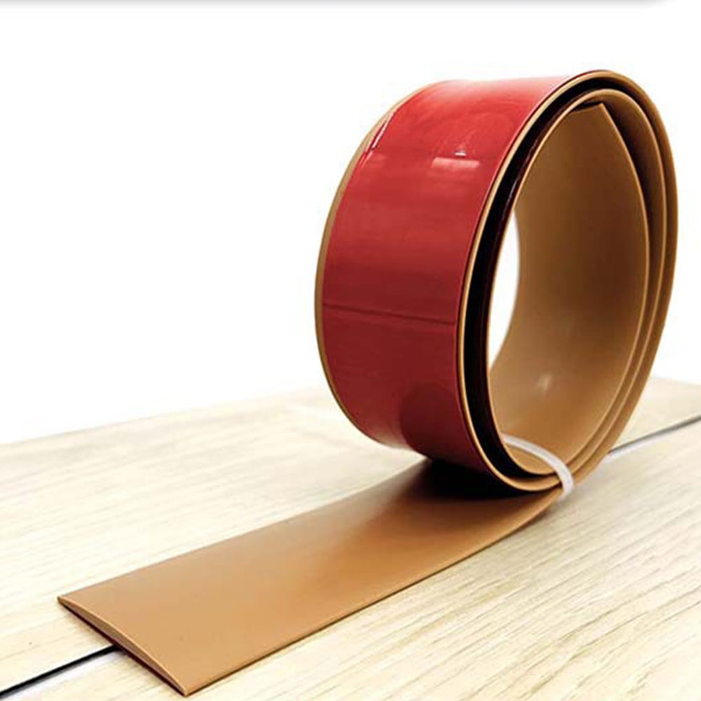 Pvc Flat Floor Transition Strip Laminate Floor Door Divider Strip Brown ...