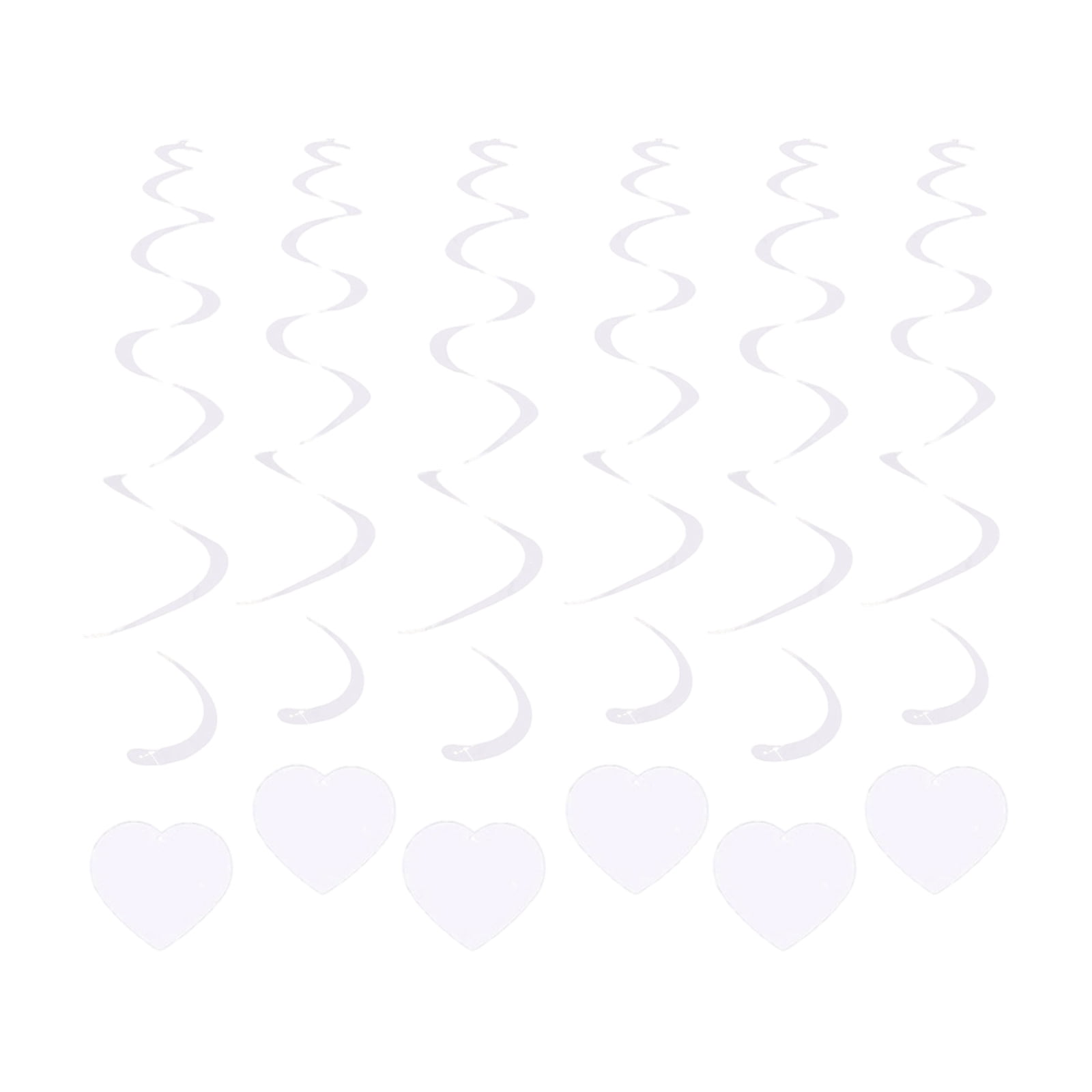 Pvc Helical Valentine's Day Party Decorations, Ornaments For Romantic ...