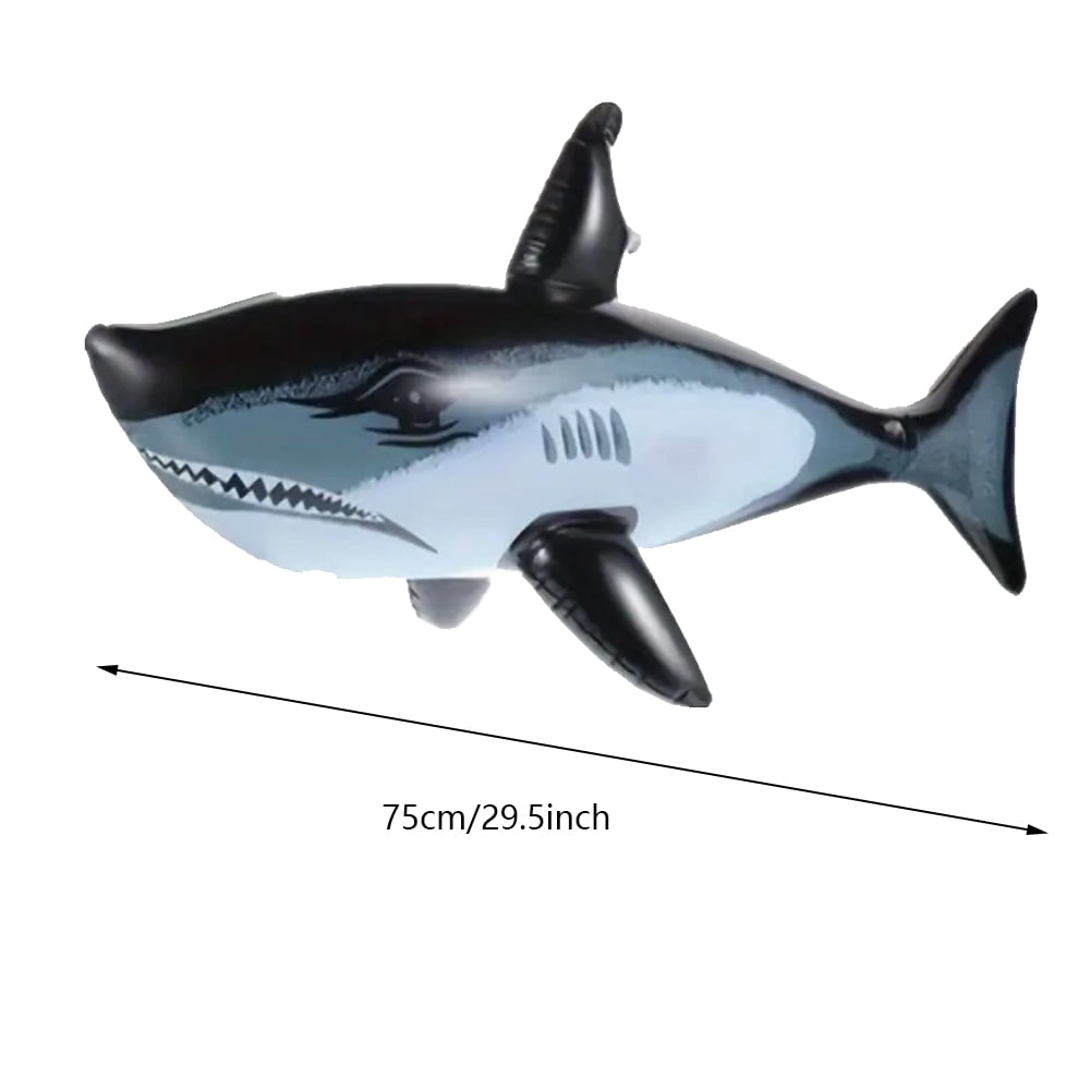Pvc Inflatable Shark Game Toy Suitable For Outdoor Games Beach Parties ...
