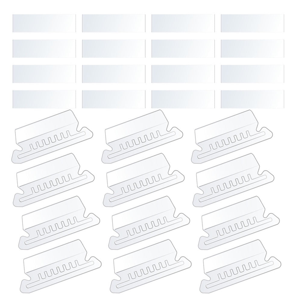 Pvc Label Holder Hanging Folder Tabs Labels Binder Clips Office ...