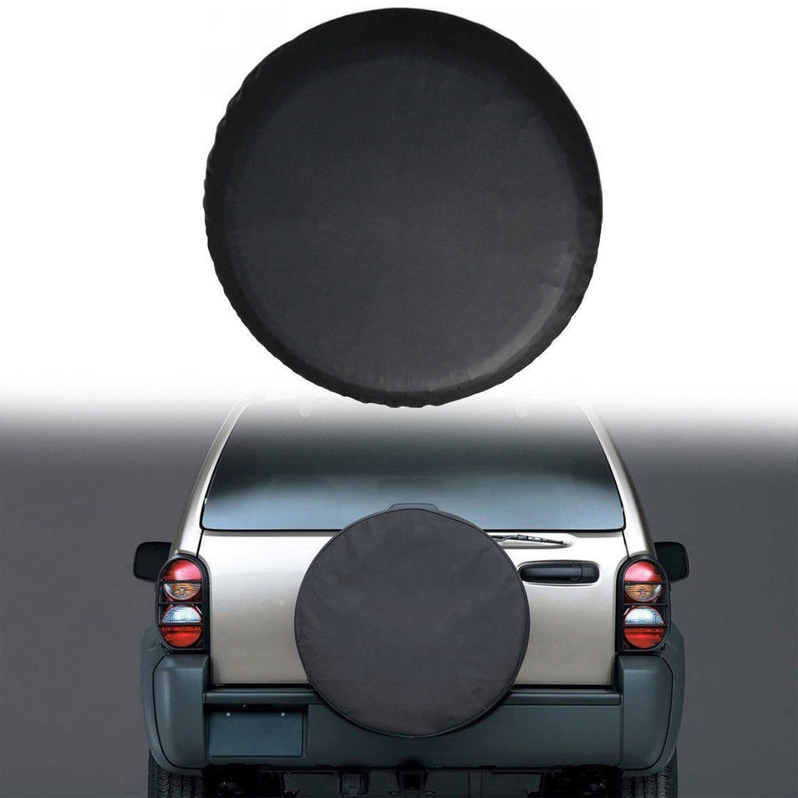 Pvc Leather Spare Tire Cover, S Trailer Sunscreen Cover, Premium Finish ...