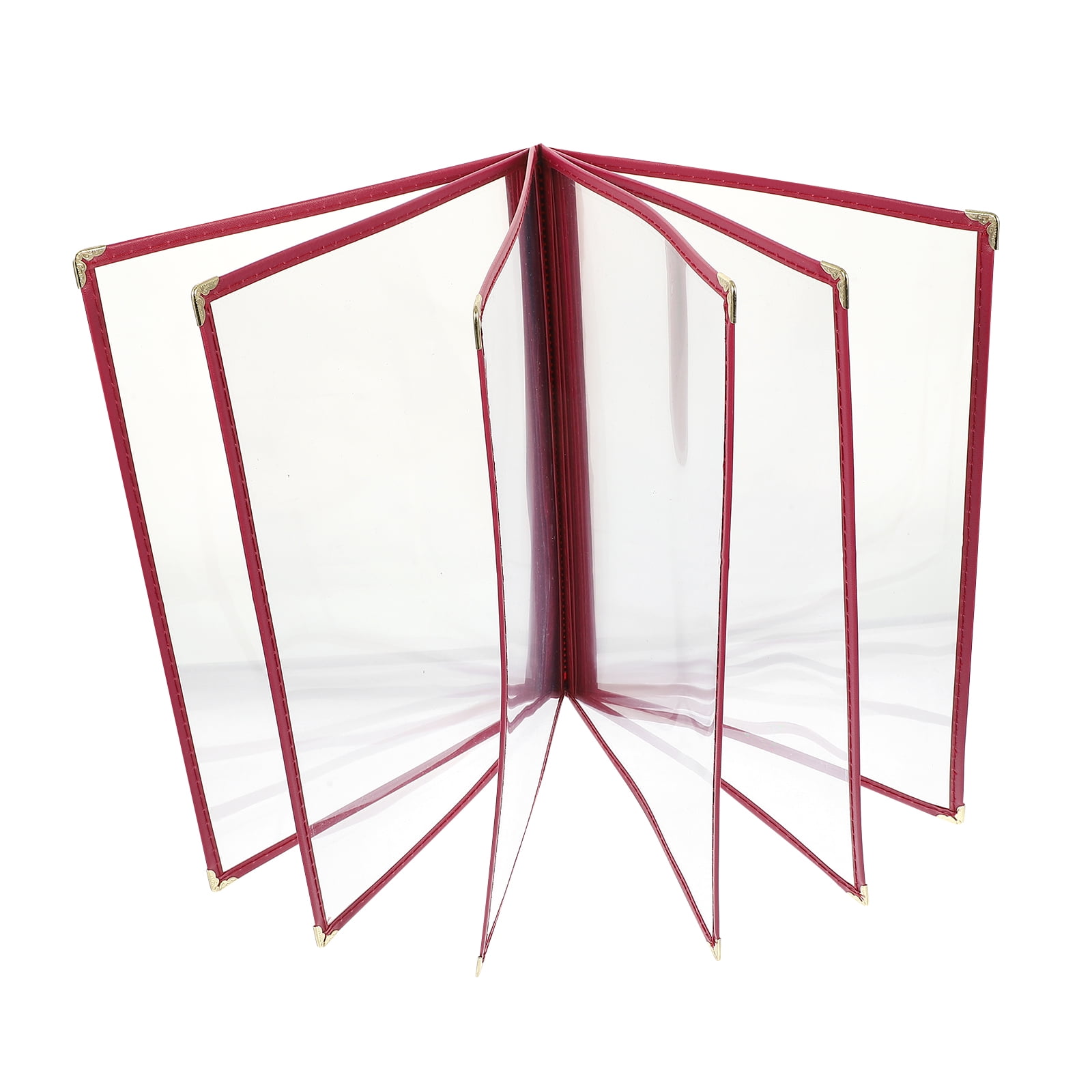 Pvc Menu Holder Cover Holders Transparent Restaurant Covers - Walmart.com