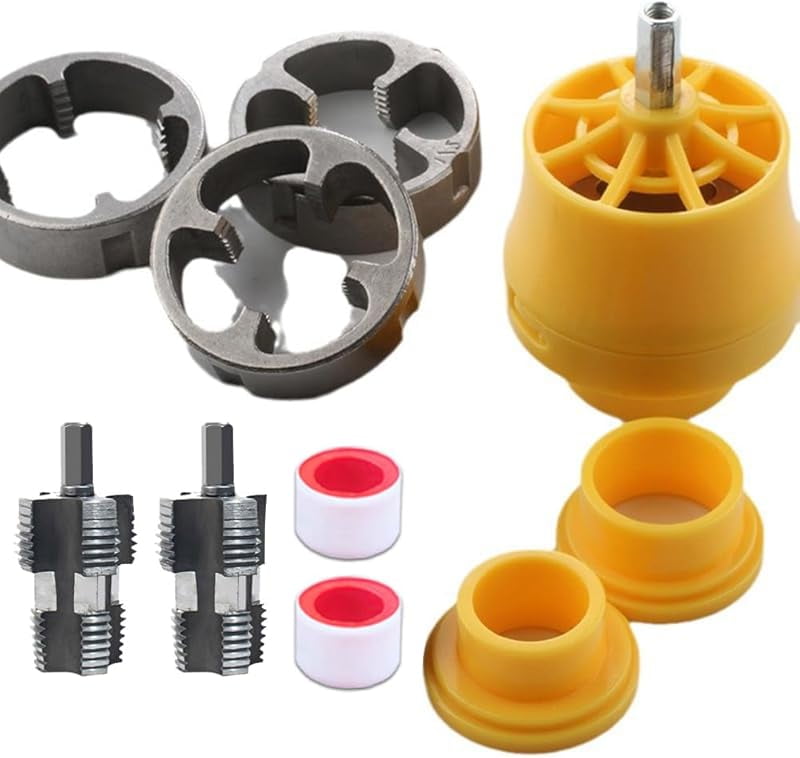 Pvc Pipe Threader, Pipe Threader Maker Kit for Electric Drill, Pipe ...