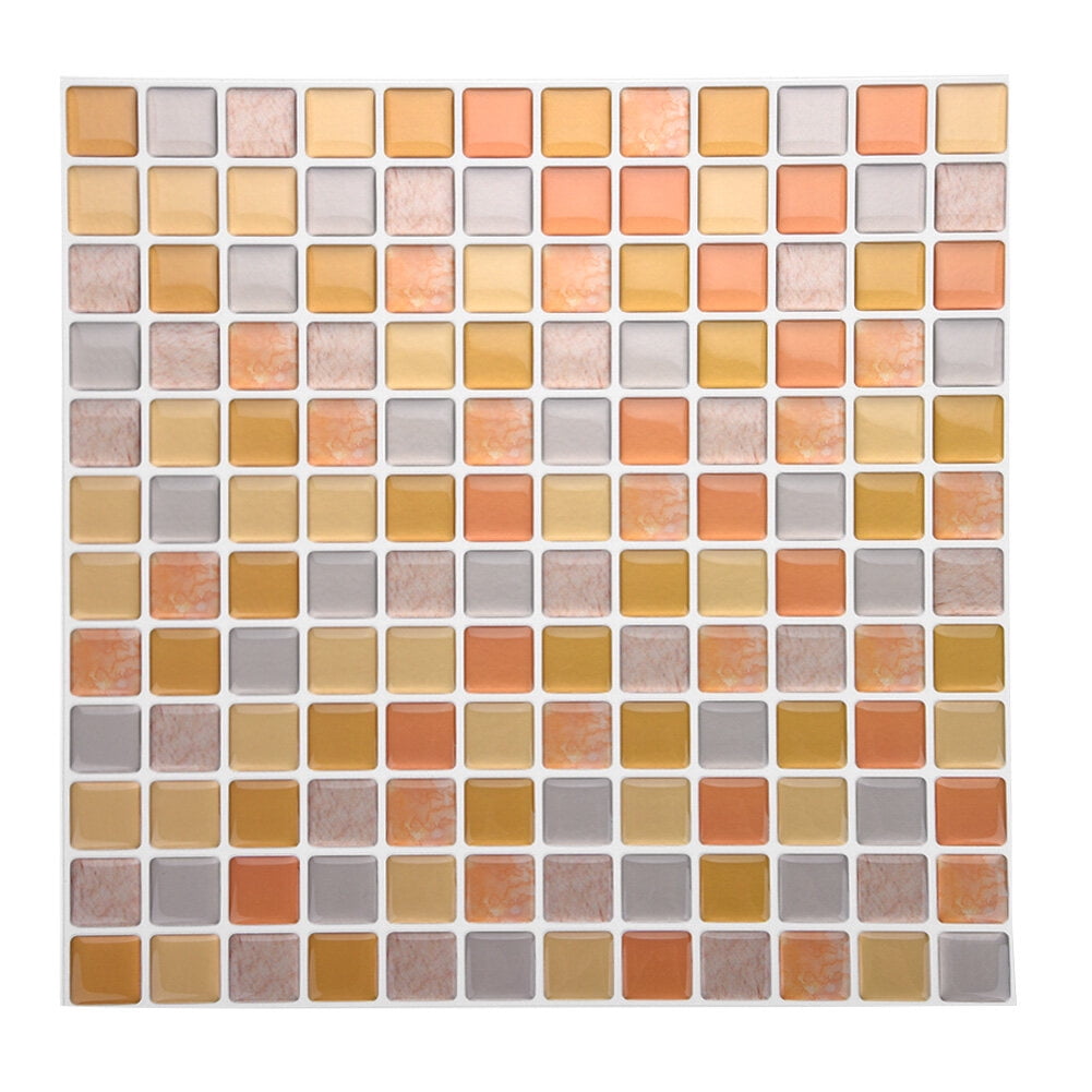 Pvc Square Decorative Tiles, Removable Wallpaper For Easy Home Updates ...