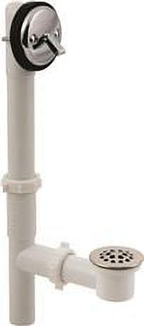 Pvc Trip Lever Waste Assembly 1-1/2 In. Chrome - Walmart.com