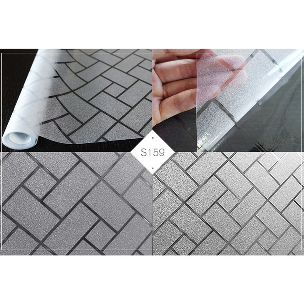 PVC Vinyl Static Cover Film Privacy Glass Sticker Static Glass Sticker ...