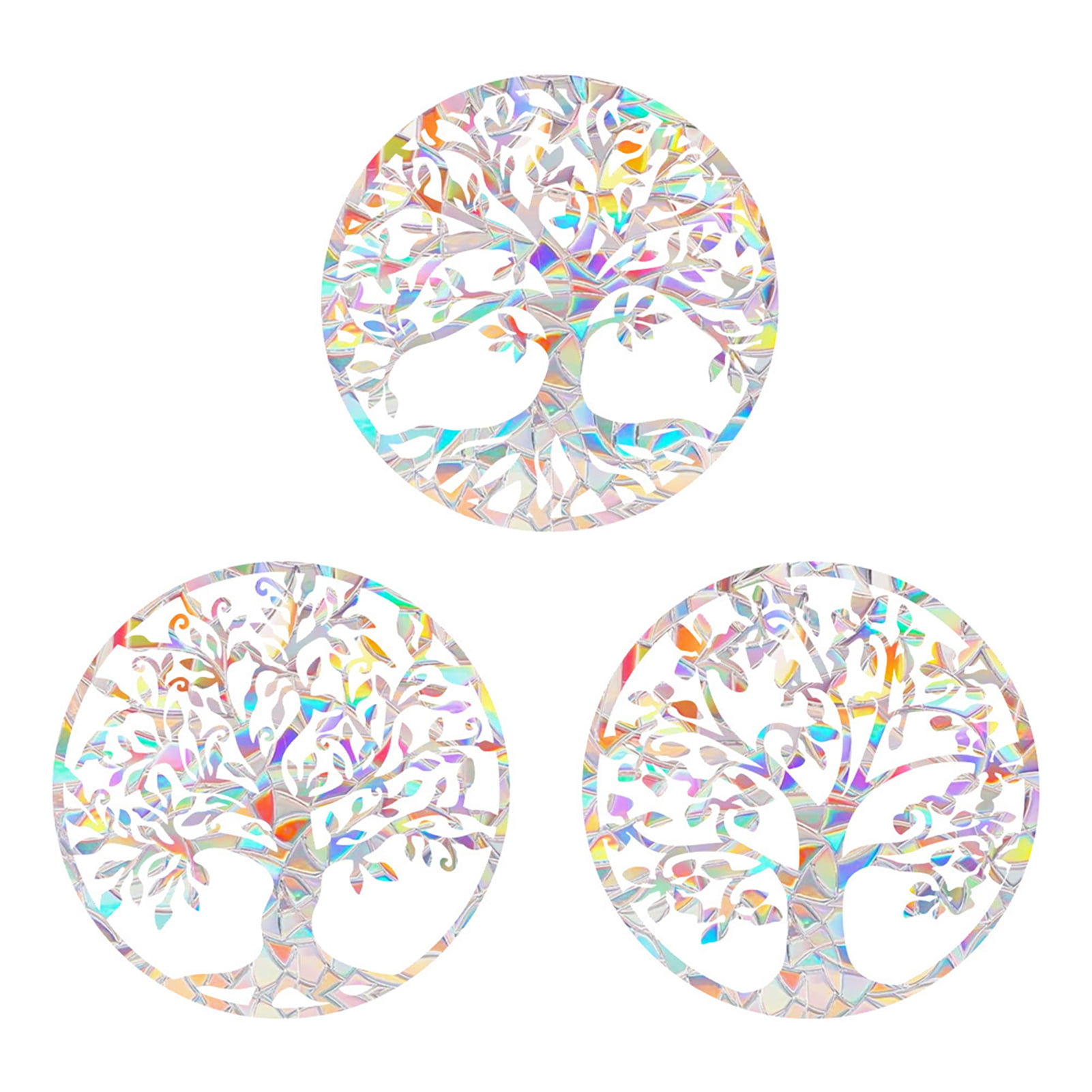 Pvc Window Stickers Window Stickers Pvc Suncatcher Prism Non-adhesive ...