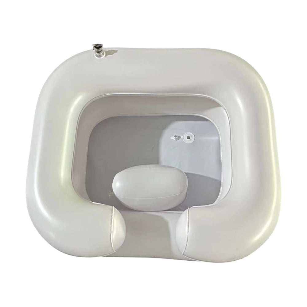 Pvc inflatable shampoo basin pvc double layer foot basin home care ...