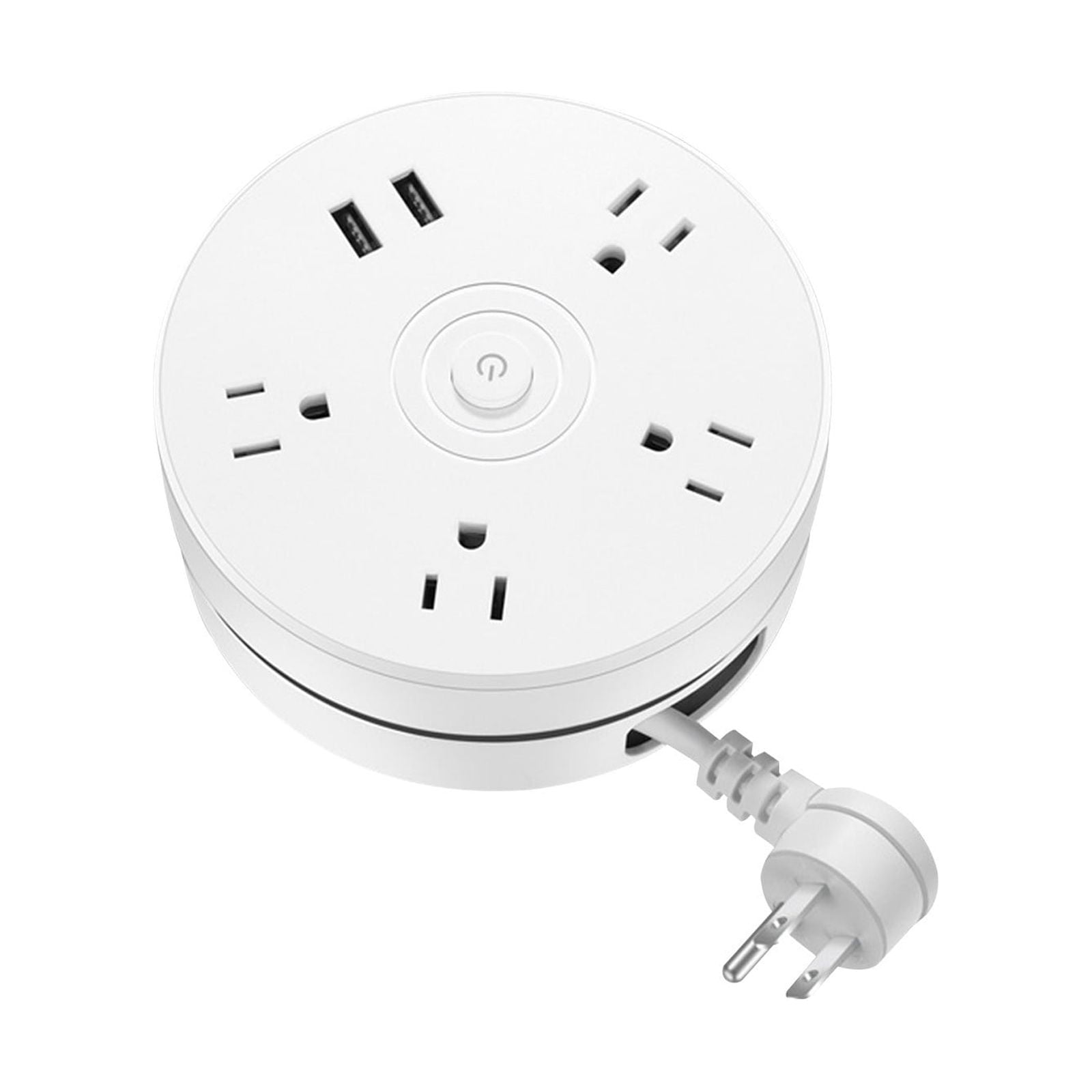 Pvdgvd Multi-port Corded High-power White Power Strip, Equipped With ...