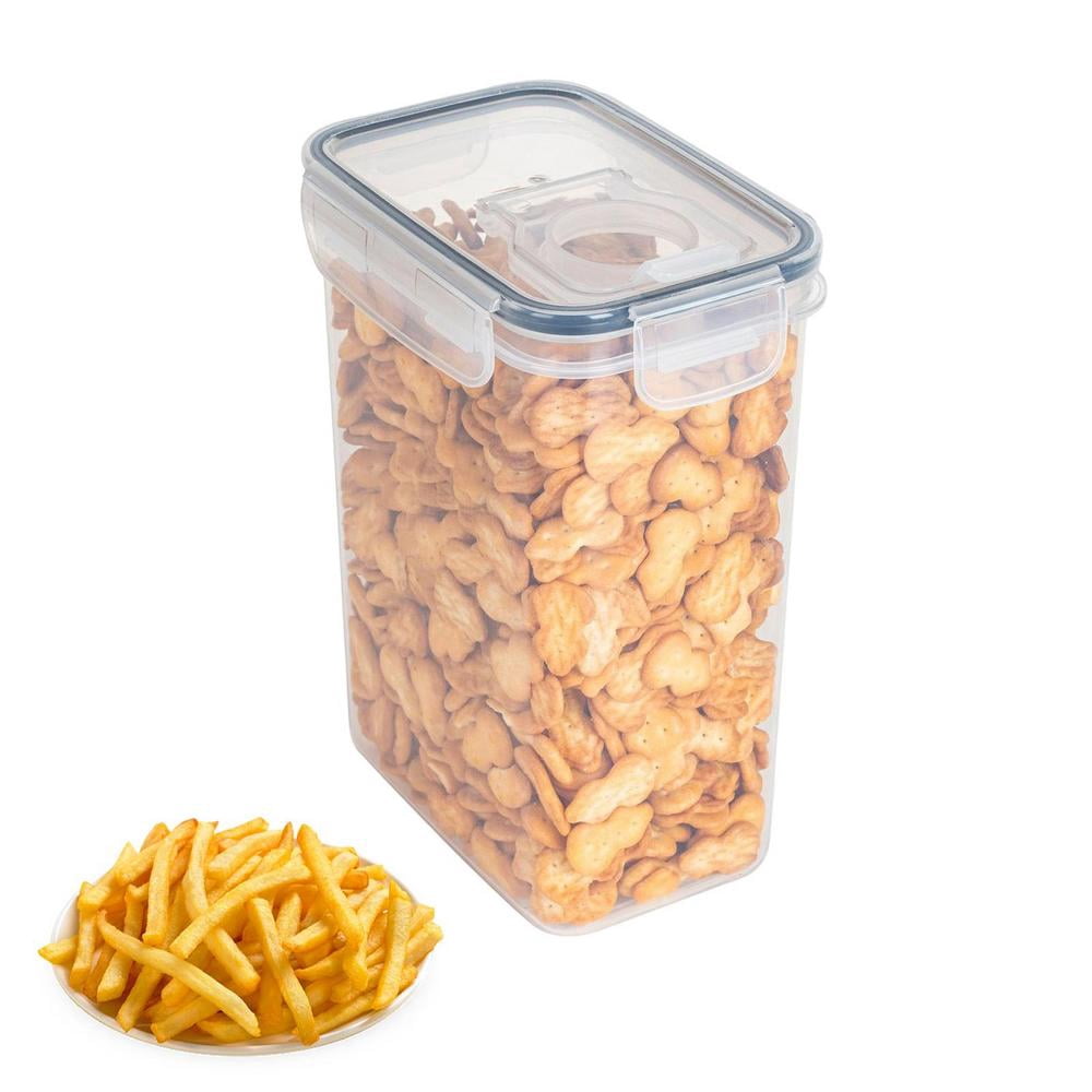 Pw Tools Airtight Food Storage Containers Airtight Dry Goods Bin Flour ...
