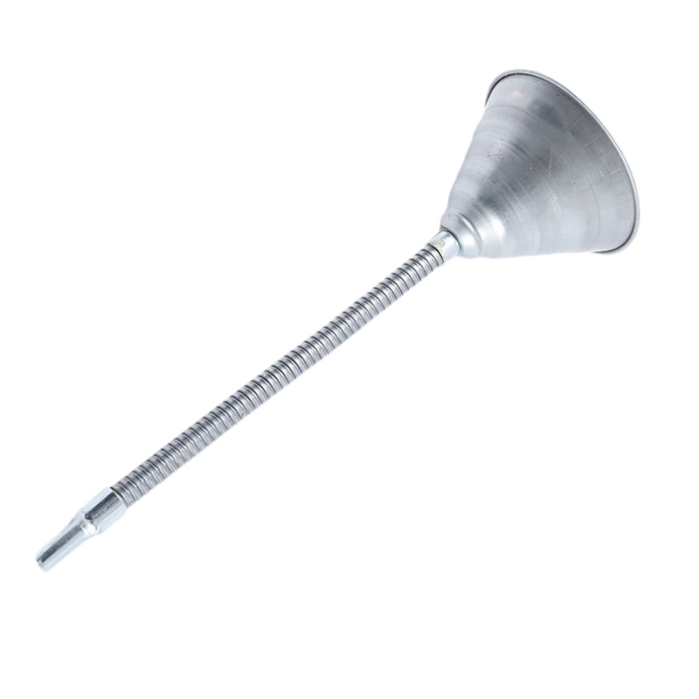 Pw Tools Car Oil Funnel Metal Wide Mouth Flexible Automotive Funnel ...