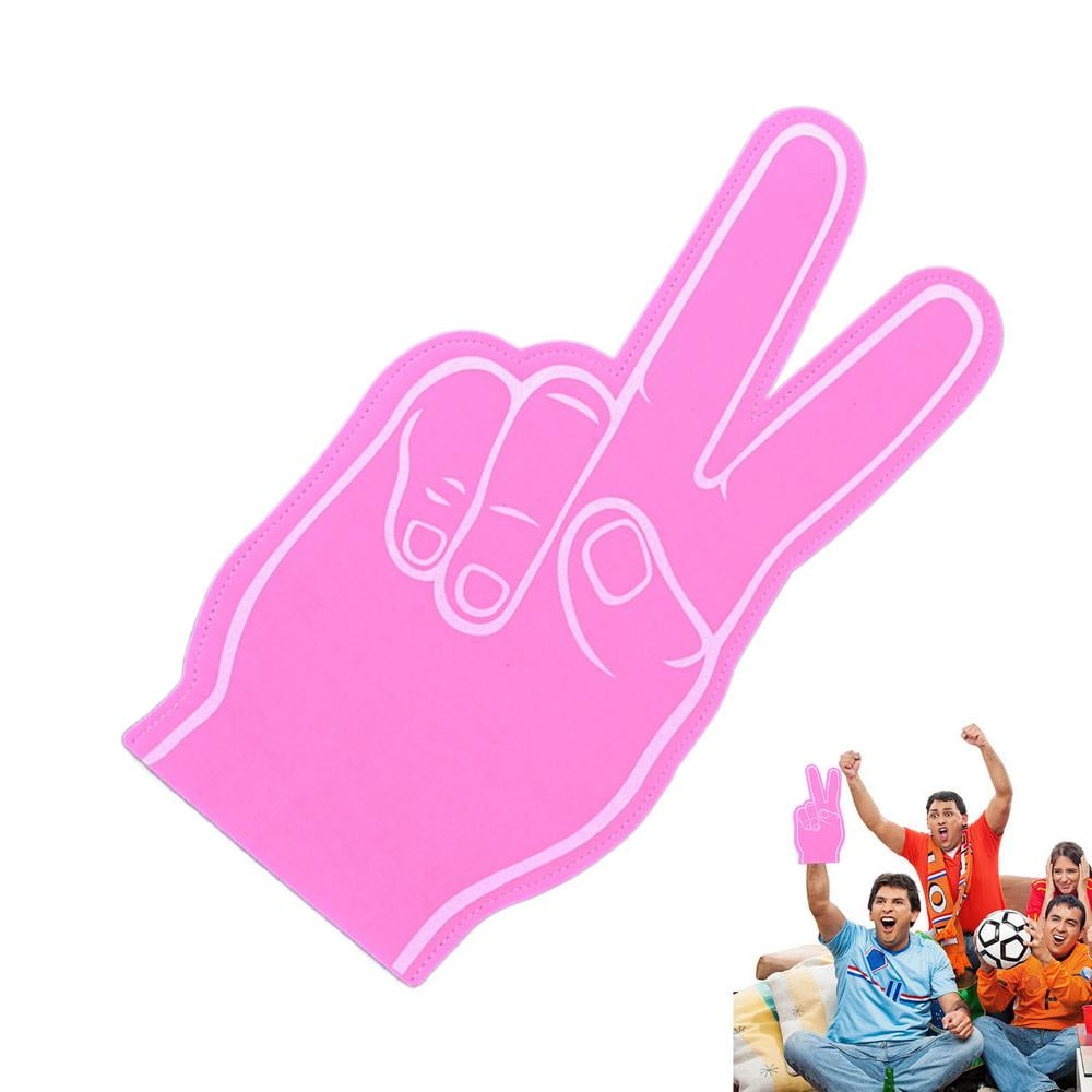 Pw Tools Giant Foam Finger Creative Hand Prop for Athletics Giant Foam ...