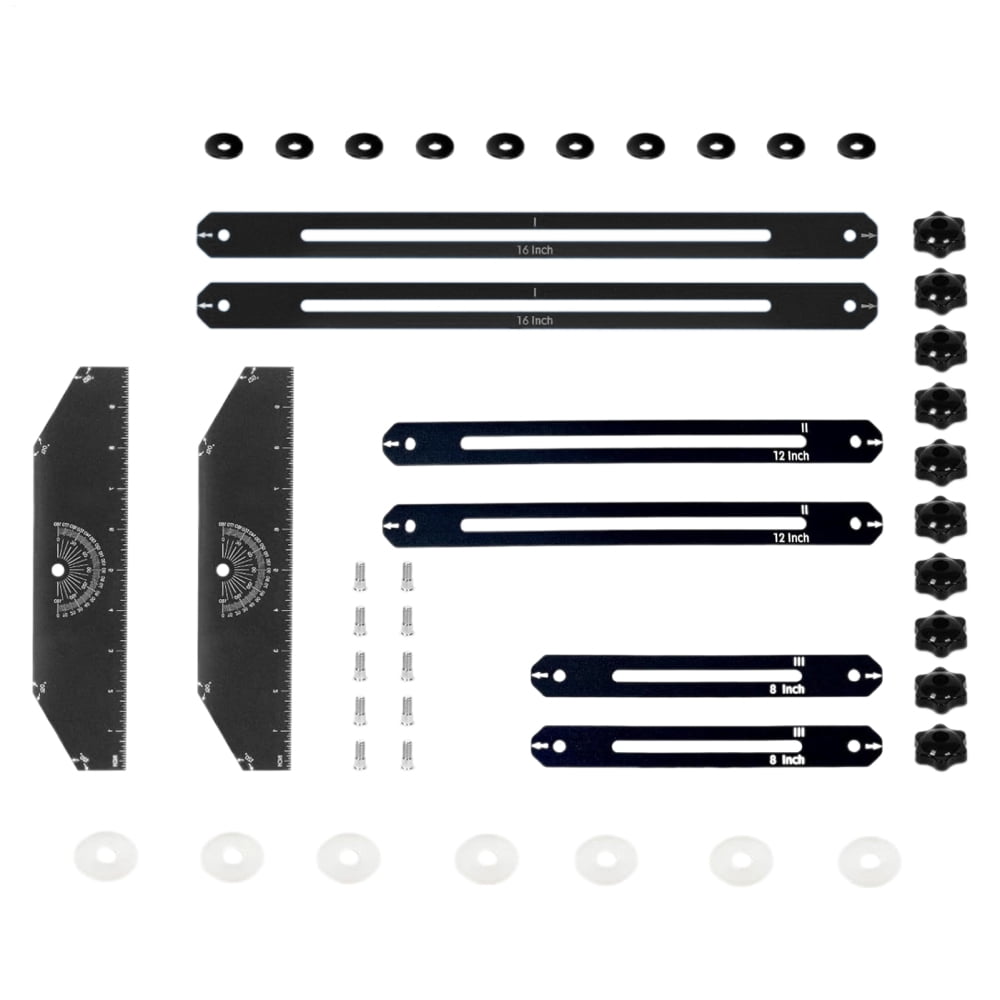 Pw Tools Stair Measuring Tool Aluminum Alloy Stair Tread Jig Tool ...