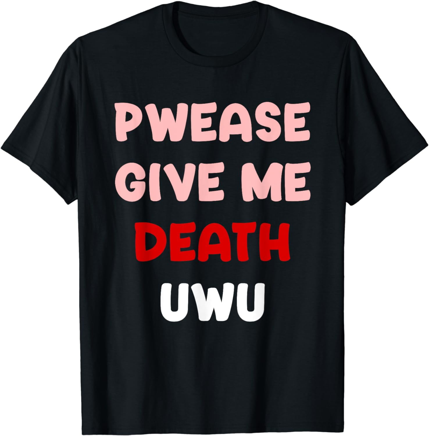 Pwease Give Me Death UWU Funny Goth Emo Punk Please Cringe Funny ...