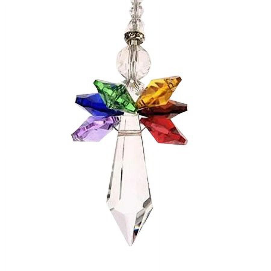 Pwtool Rainbow Guardian Angel Crystal Rainbow Crystal Home Car Porch ...