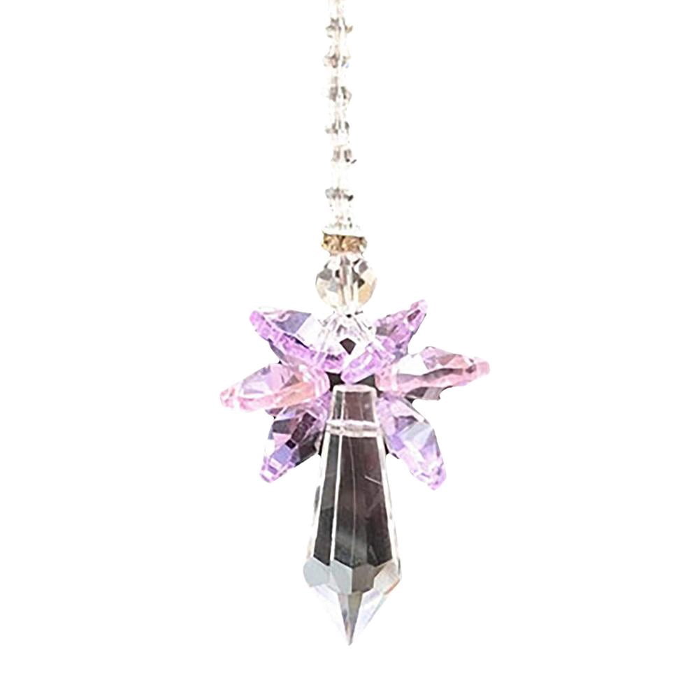 Pwtool Rainbow Guardian Angel Crystal Rainbow Crystal Home Car Porch ...