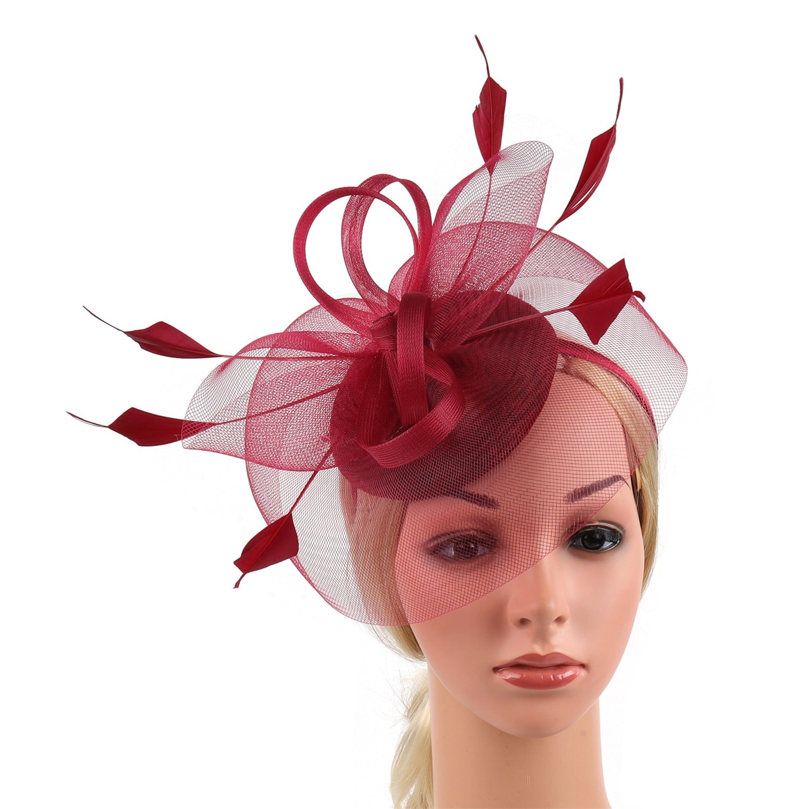 Pxiakgy Heardband for Women 2025 Trendy2023 Fascinator Hat Flower ...