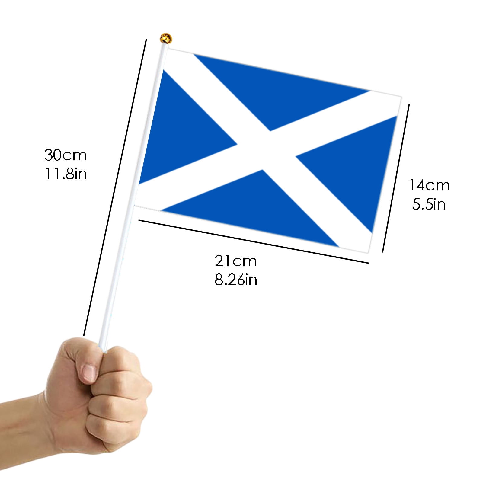 Pxiakgy Scotland Scotland Mini Ornament Flag Hanging Home Holding ...