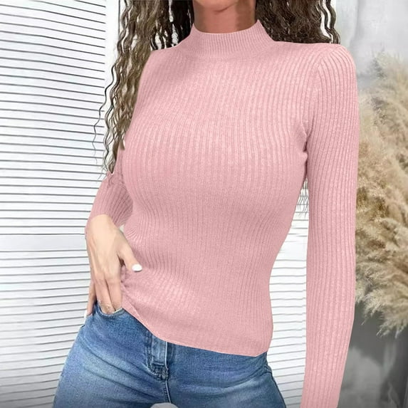 Pxiakgy Sweaters for Woman Long Sleeve Jumper Top Spring Fall Clothes ...