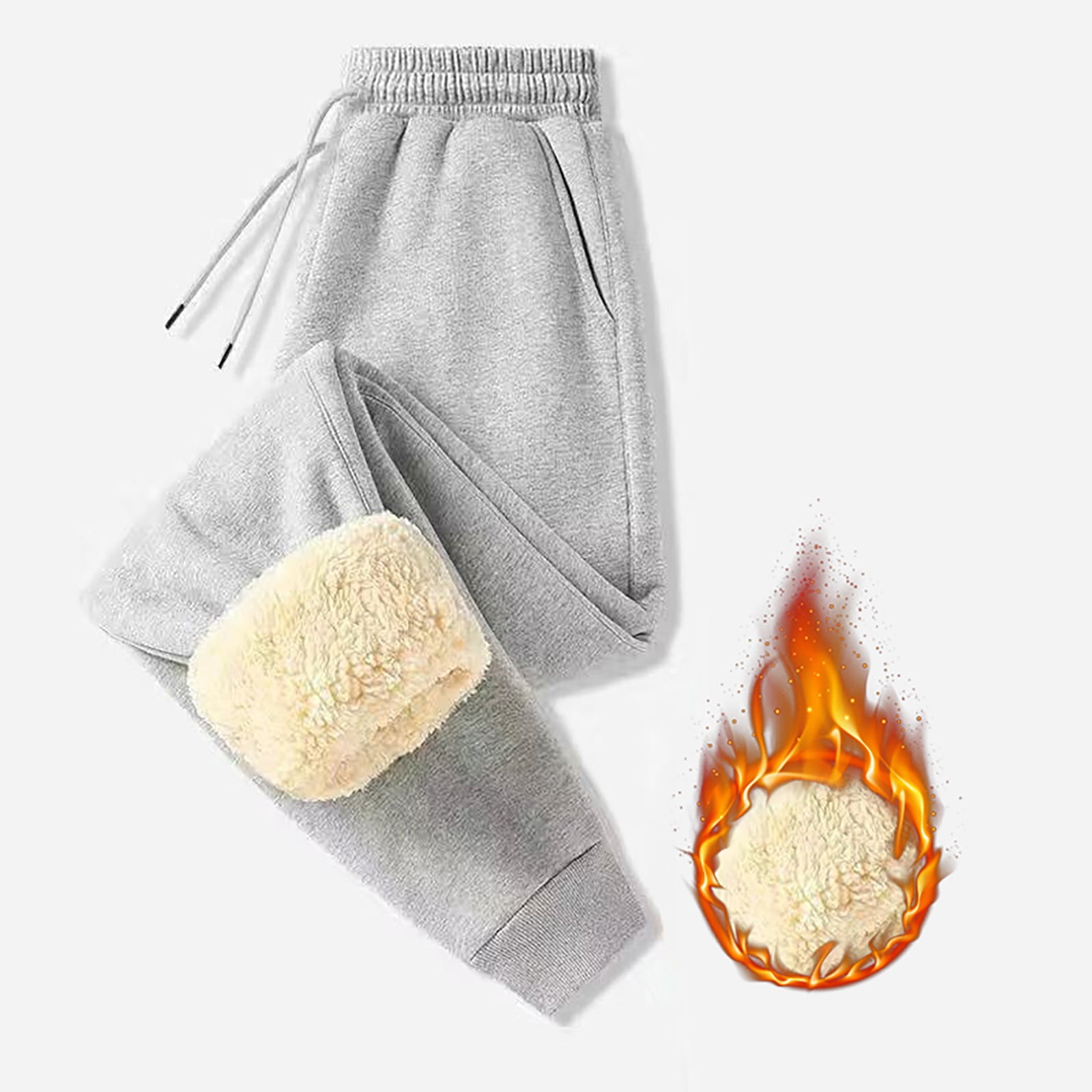 Customer reviews for Pxiakgy Women's Sherpa Lined Sweatpants with ...