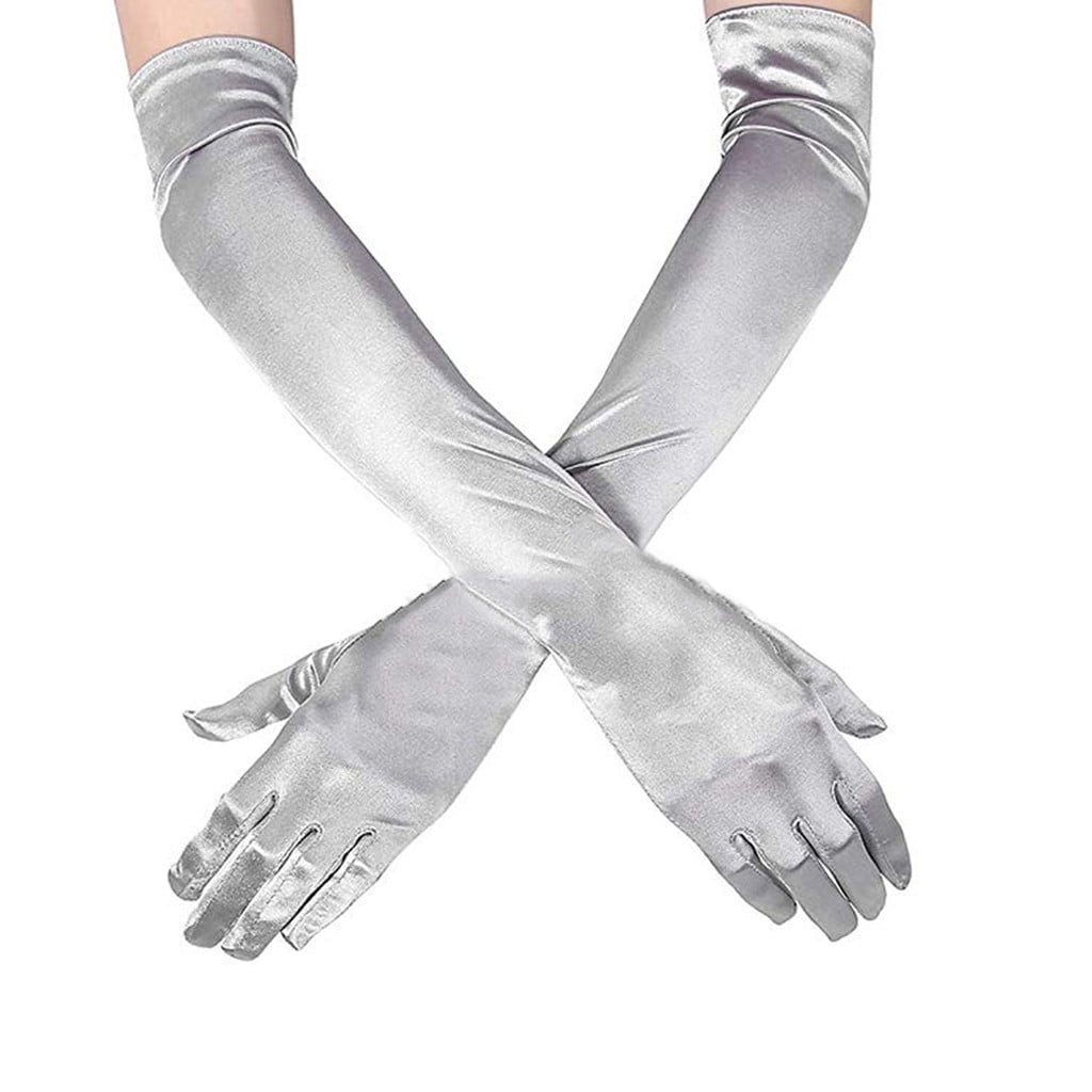 Pxiakgy gloves for women Gloves Wedding Performance Long Women Dress ...