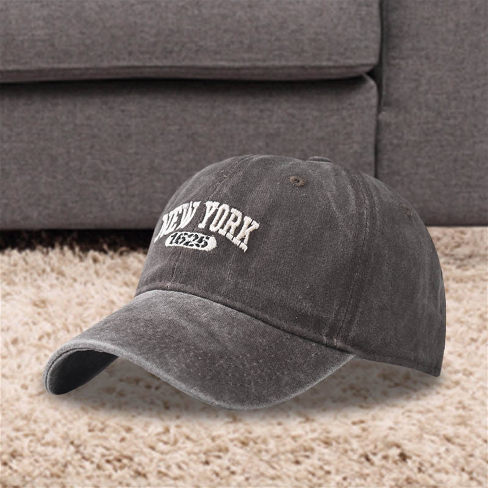 Pxiakgy hats for women Alphabet Embroidery Solid Color Duck Hat Trend ...