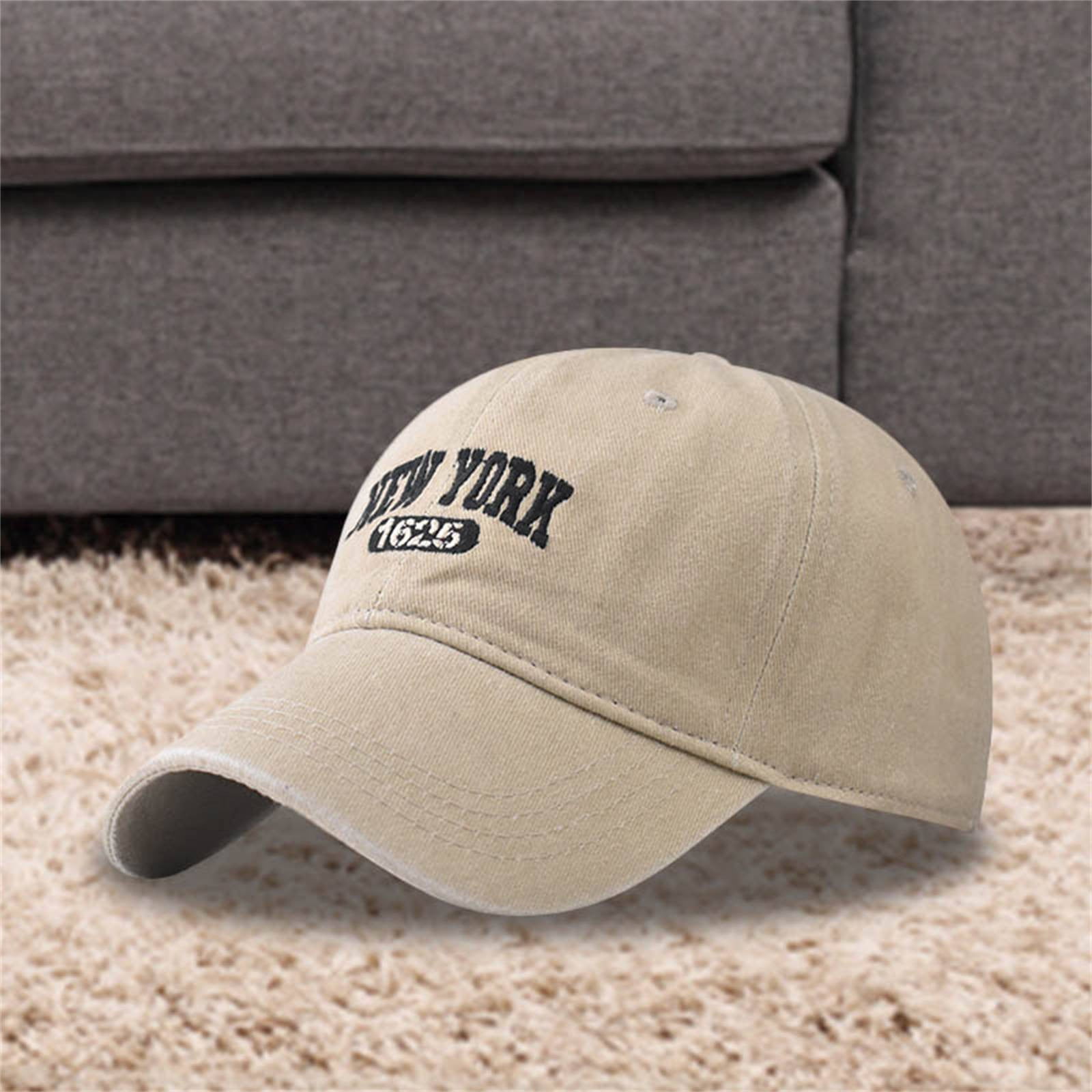 Pxiakgy hats for women Alphabet Embroidery Solid Color Duck Hat Trend ...