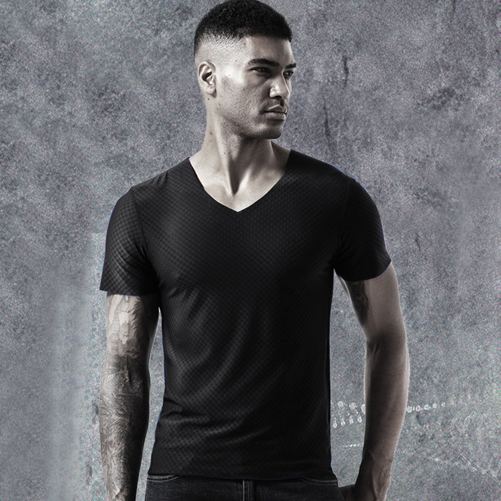 pxiakgy t shirts for men men breathable ice silk t shirt top short ...