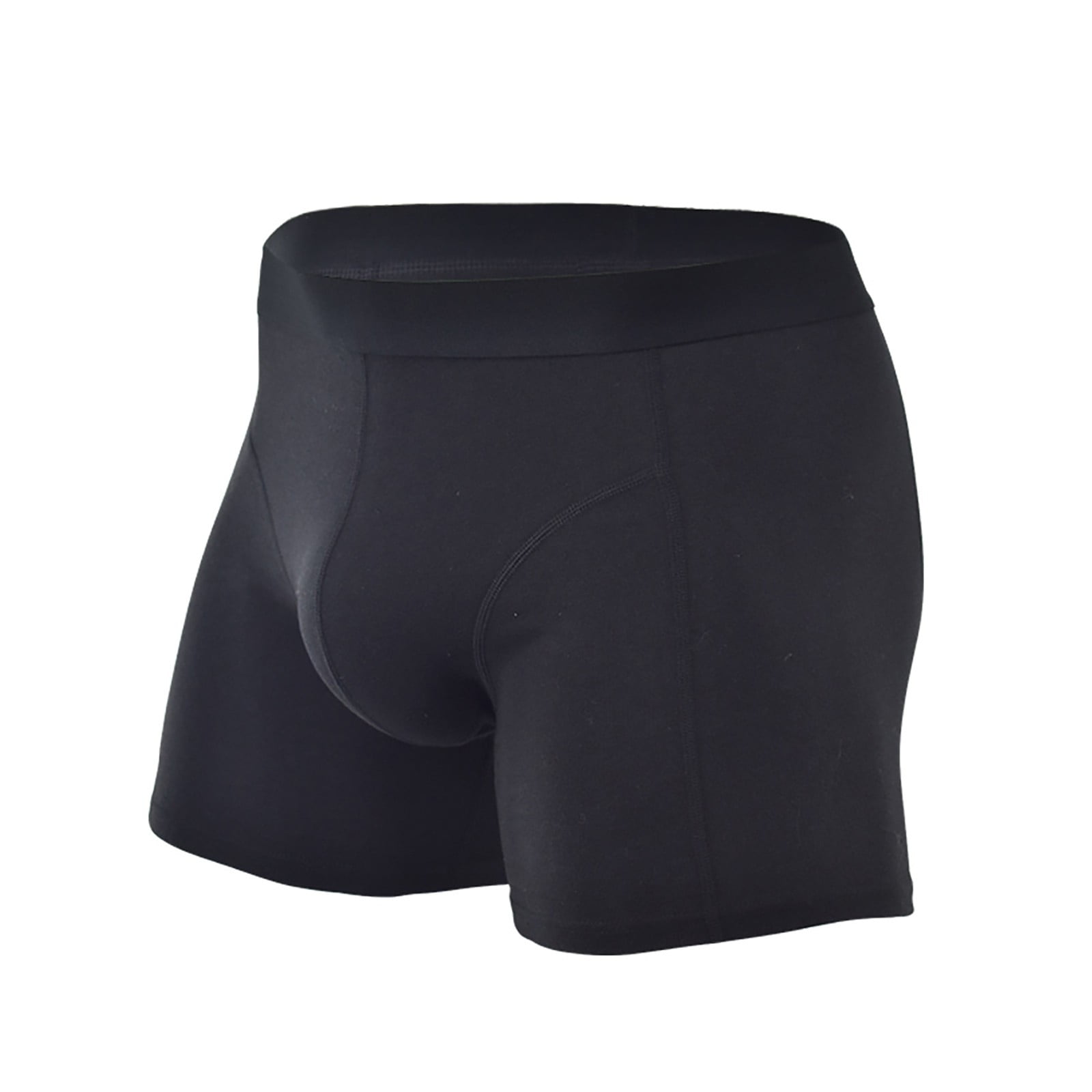 Pxiakgy Pants For Men Long Mens Solid Color Underwear Mid Waist Anti Wear Leg Elastic Cotton