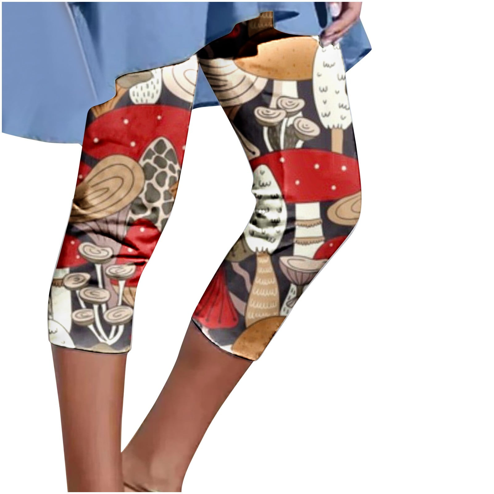 Pxkloy Womens Capri Leggings Tropical,Capri Leggings for Women 2024 ...