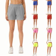 Real Love Girls' Active Shorts 6 Pack Girls' Athletic Gym Dolphin ...