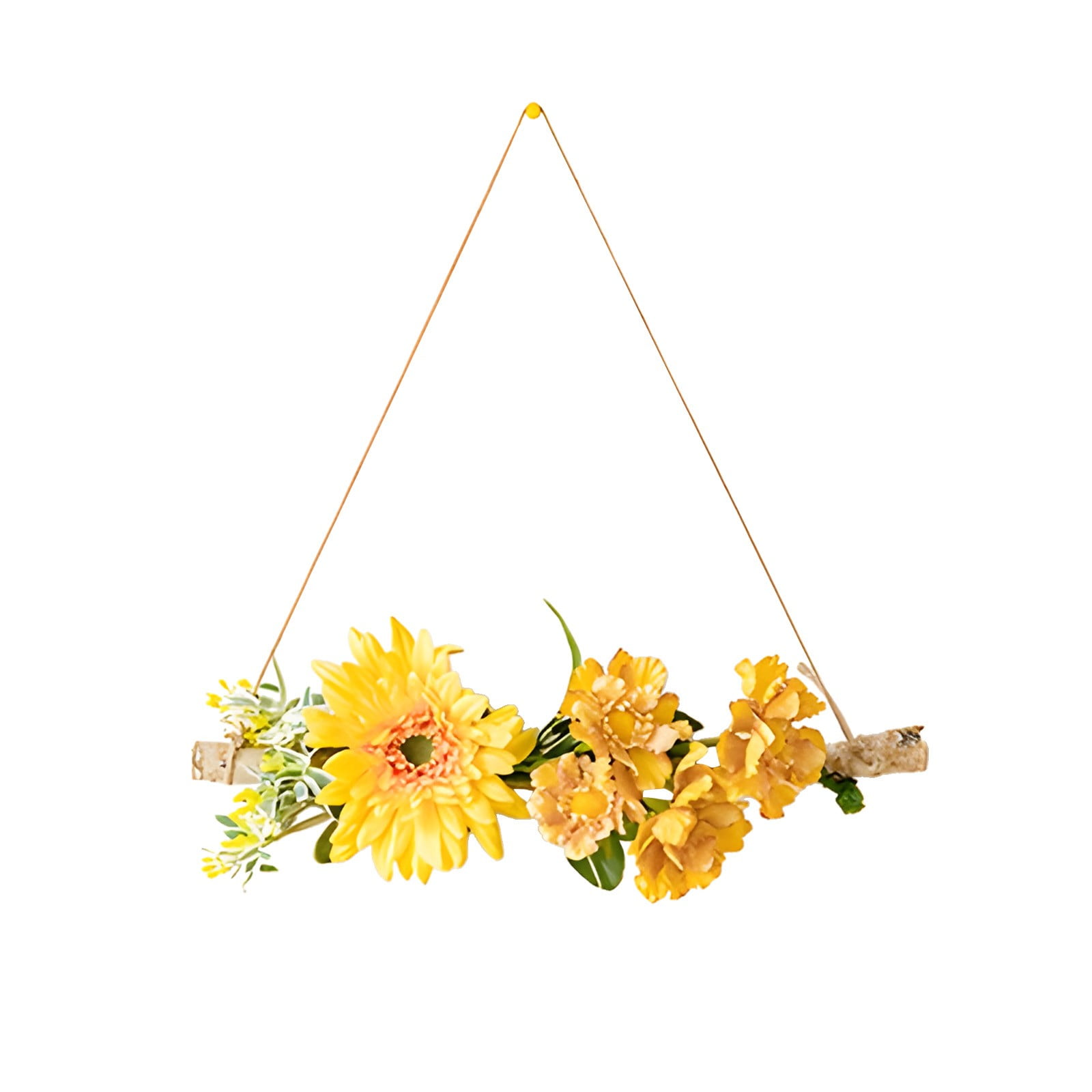 Pxyqht Artificial Flower Pot, Realistic Hanging Plants, Outdoor ...