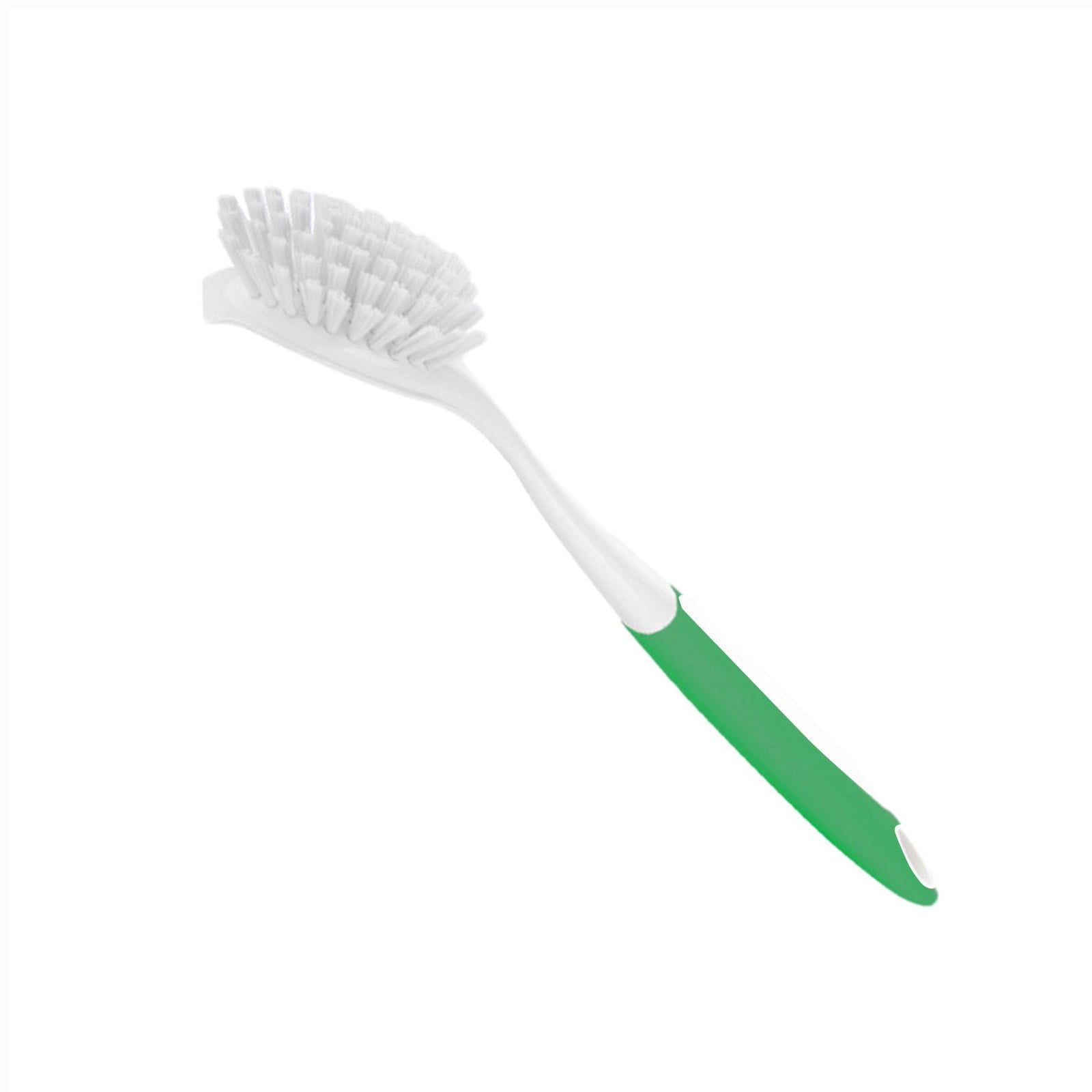 Pxyqht Dishwashing Brush, Stiff Bristles Brush, Built-in Scraper Head ...